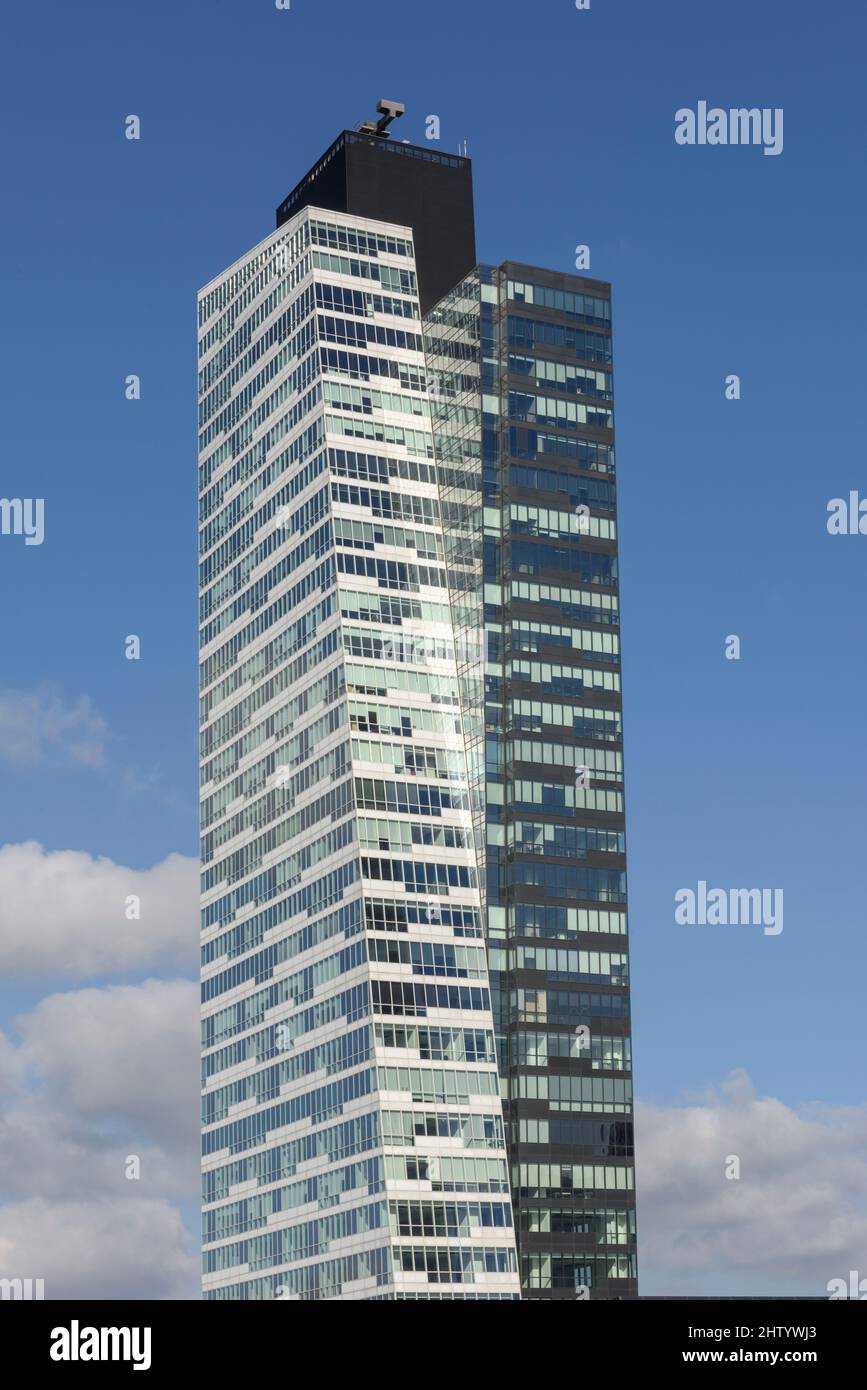 ISTANBUL, TURKEY - OCTOBER 30, 2021: Trump Towers, which is located in ...