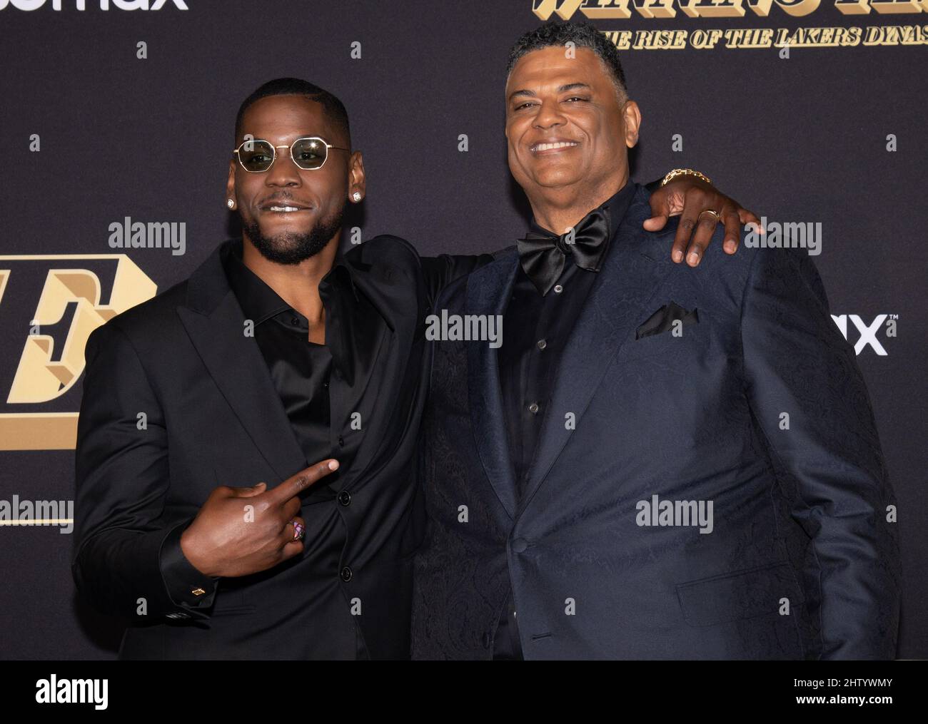 March 2, 2022, Los Angeles, California, USA: Quincy Isaiah and Rodney ...