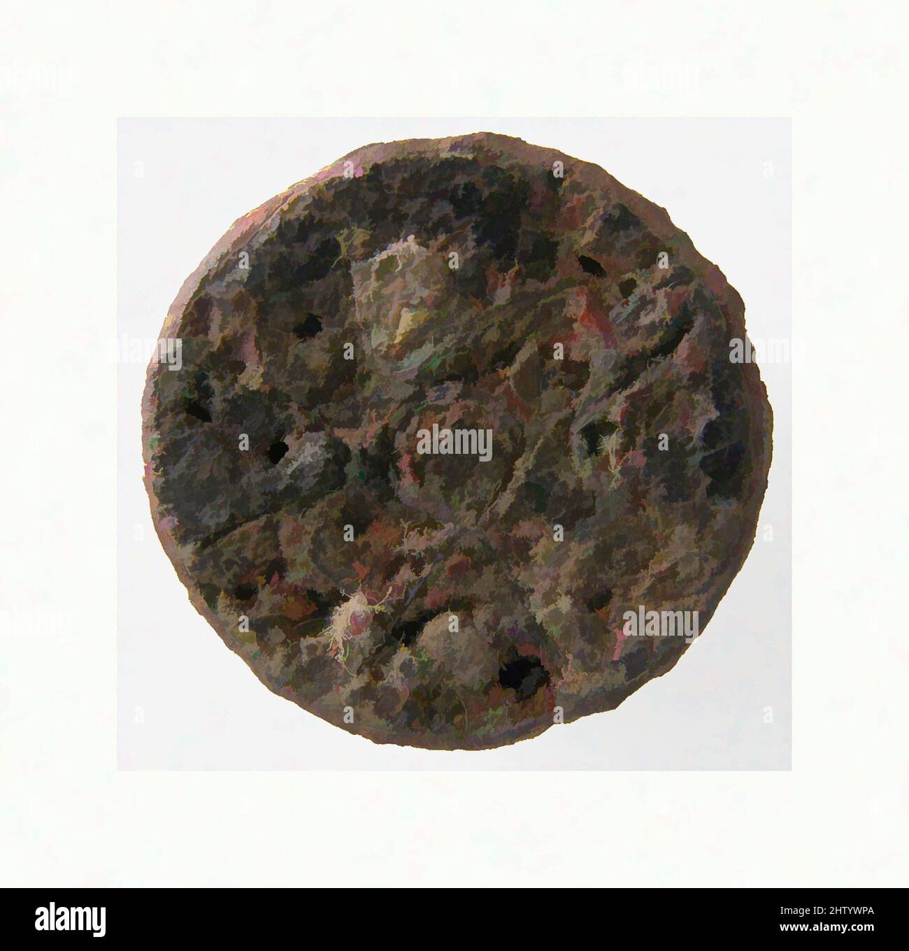 Art inspired by Disk Brooch, 8th–9th century, Merovingian, Copper alloy ...