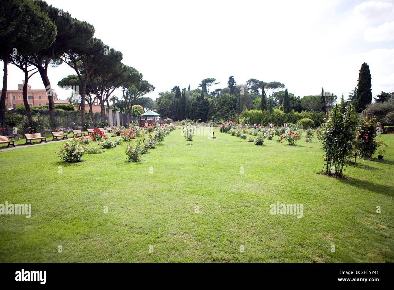 Rome rose garden hi-res stock photography and images - Alamy