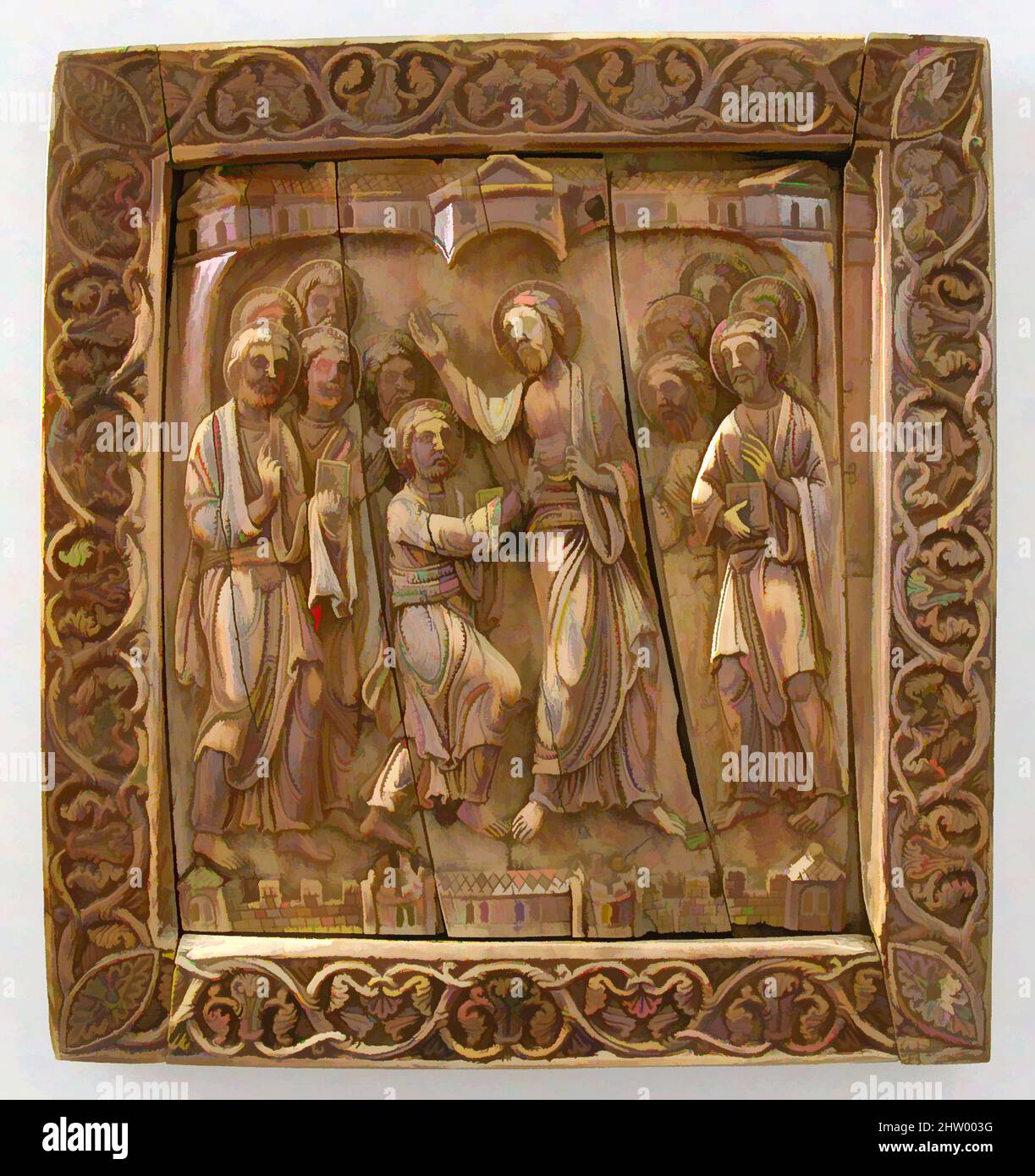 Art inspired by Plaque with Doubting Thomas, ca. 1140–60, Made in ...