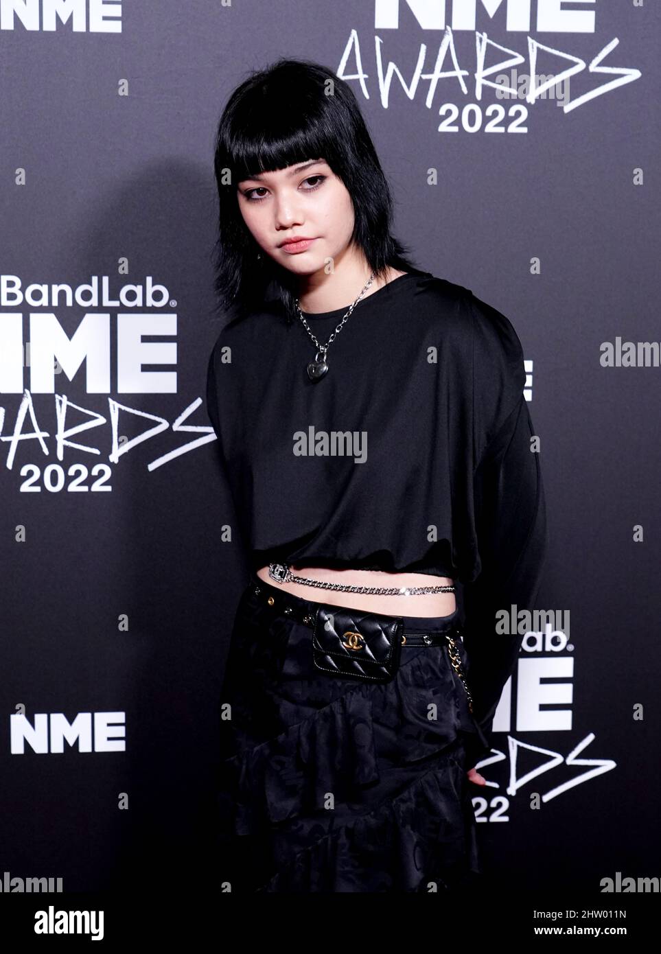 Shye arriving at the NME Awards held at the O2 Academy Brixton, London ...