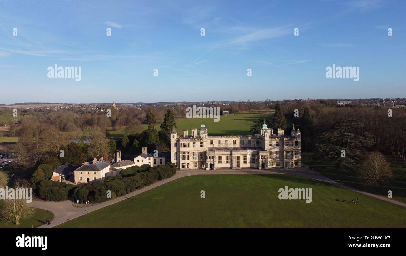 Audley end house aerial hi-res stock photography and images - Alamy