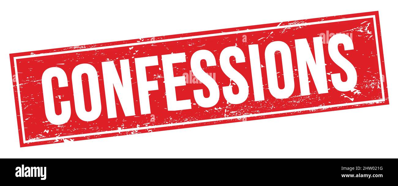 Confessions word hi-res stock photography and images - Alamy