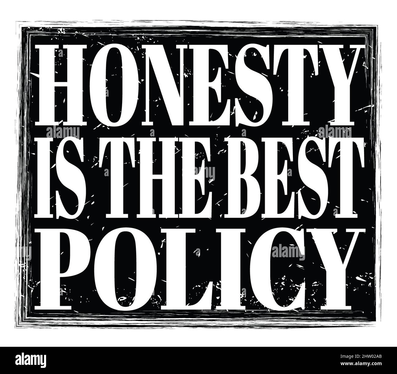 Honesty Is The Best Policy Poster