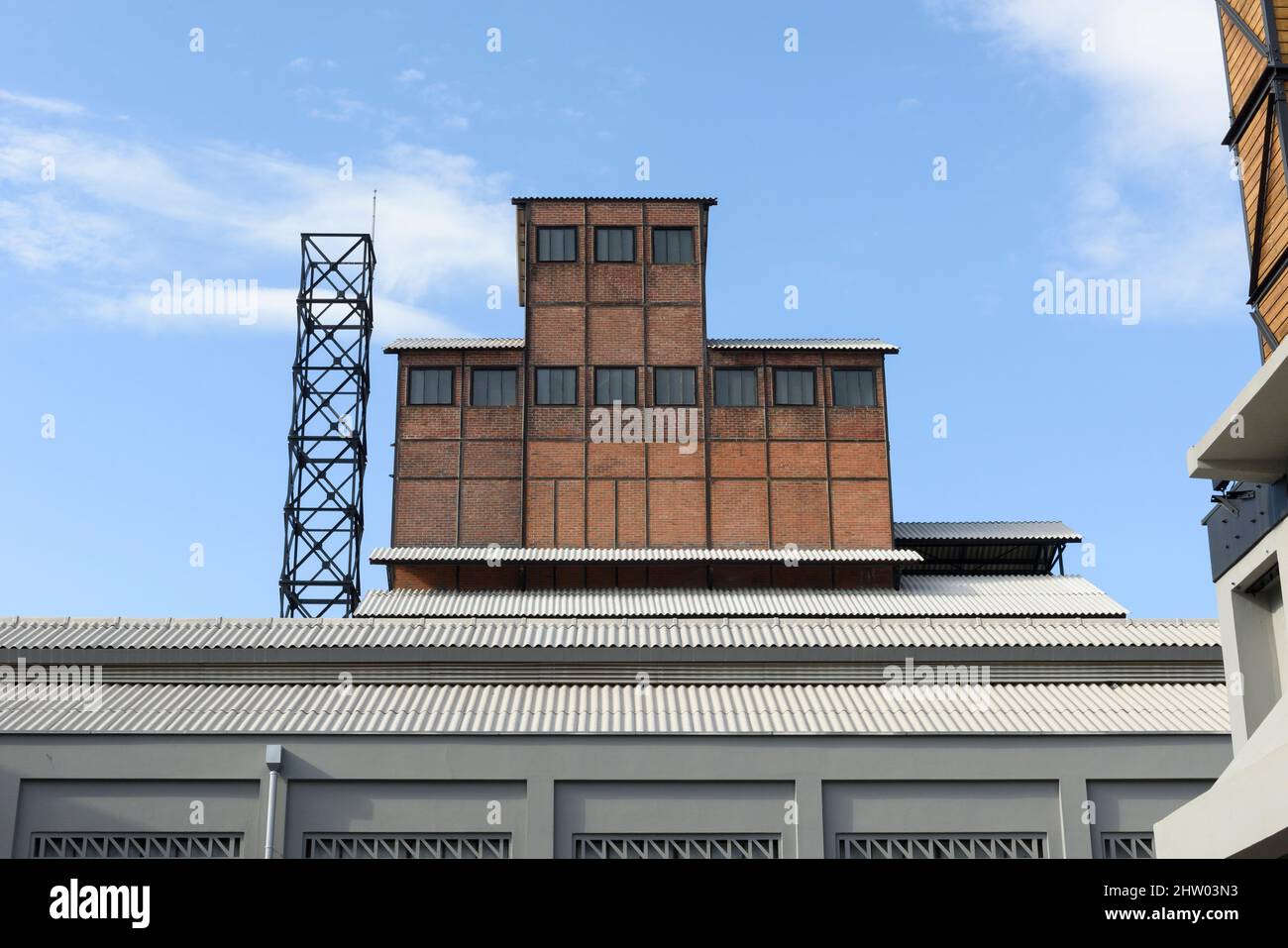 ISTANBUL, TURKEY - OCTOBER 16, 2021: The historical gas house built in ...