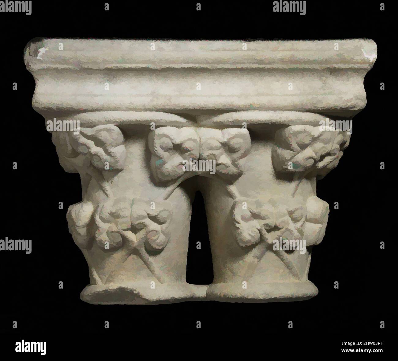 Art inspired by Double Capital, late 13th–early 14th century, Made in ...