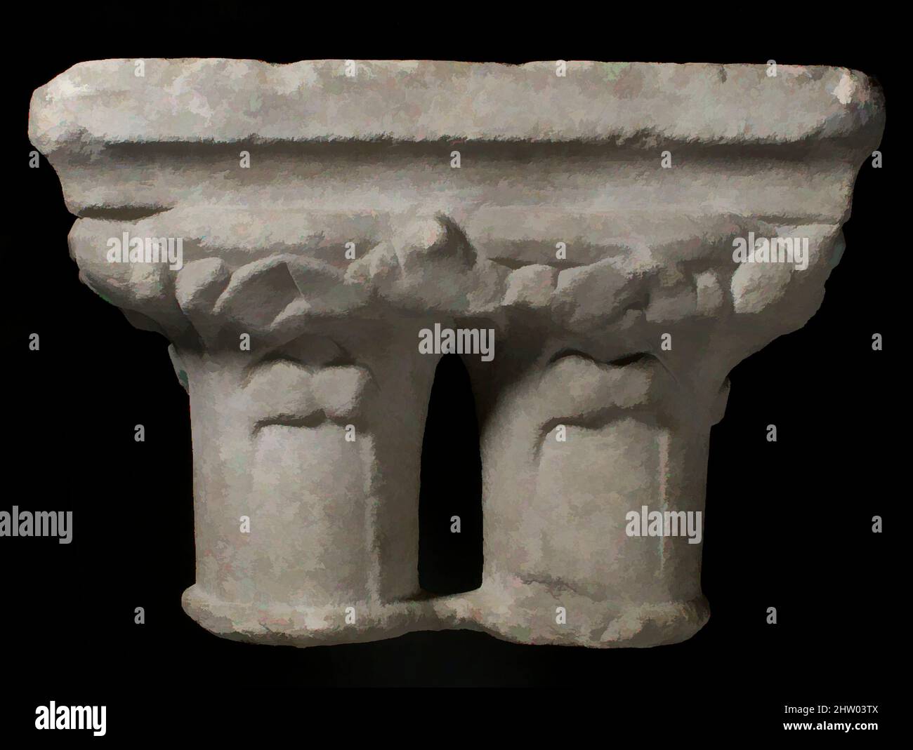 Art inspired by Double Capital, late 13th–early 14th century, Made in ...