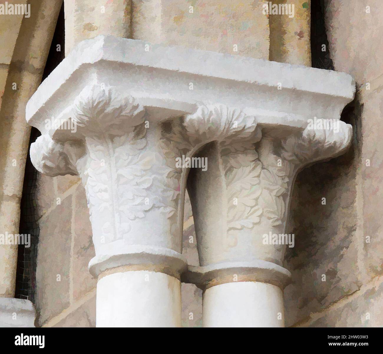 Art inspired by Double Capital, late 13th–early 14th century, Made in ...