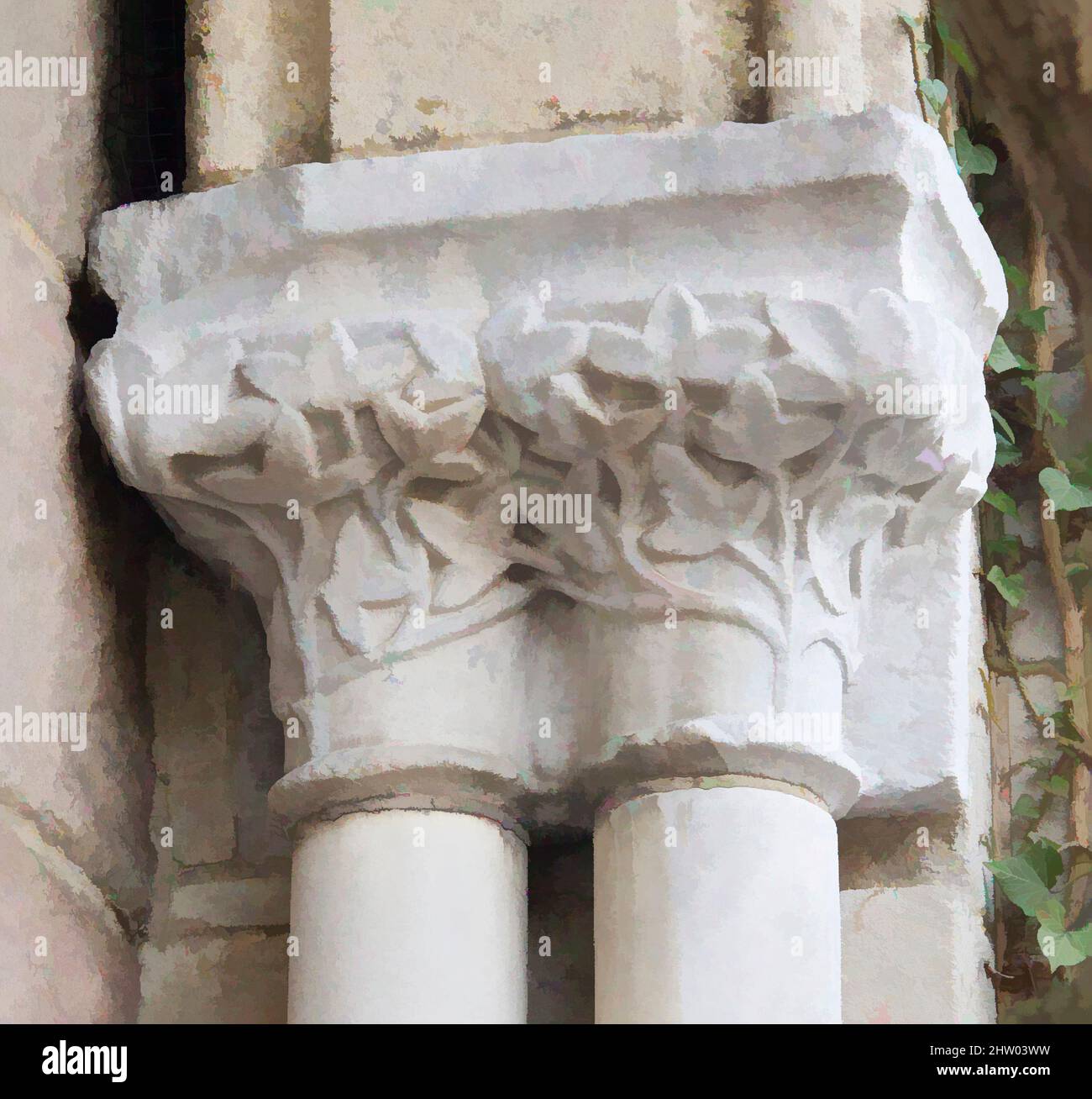Art inspired by Double Capital, late 13th–early 14th century, Made in ...