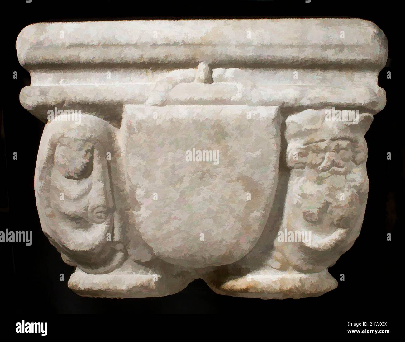 Art inspired by Double Capital, late 13th–early 14th century, Made in ...