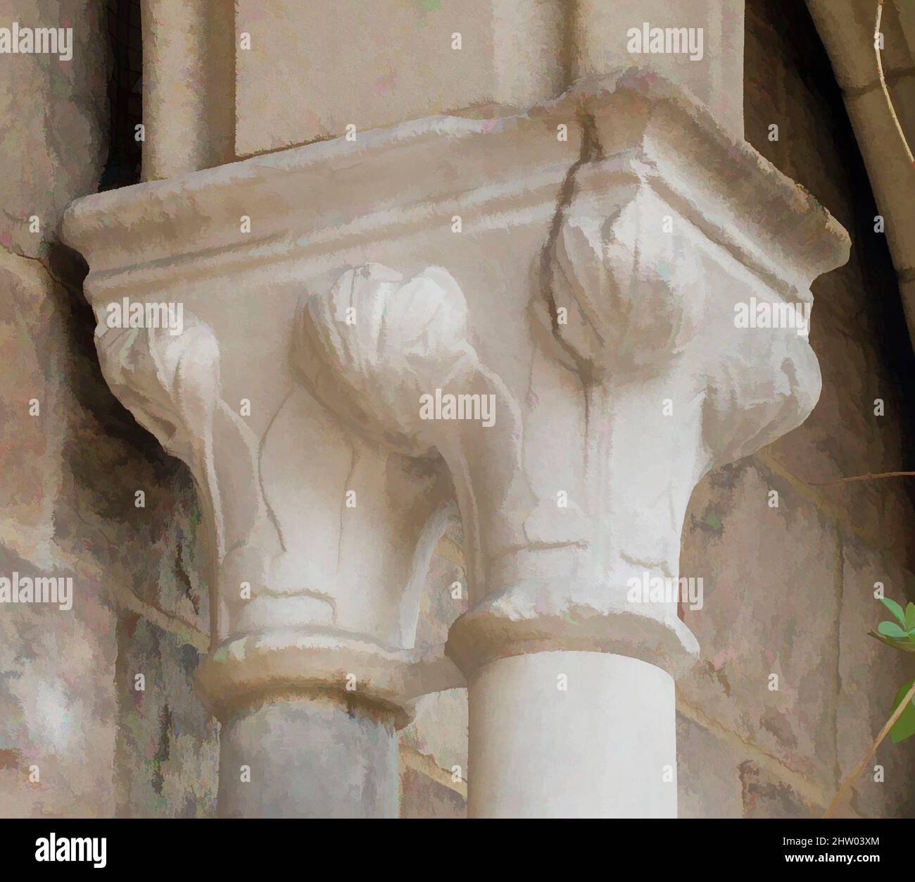Art inspired by Double Capital, late 13th–early 14th century, Made in ...
