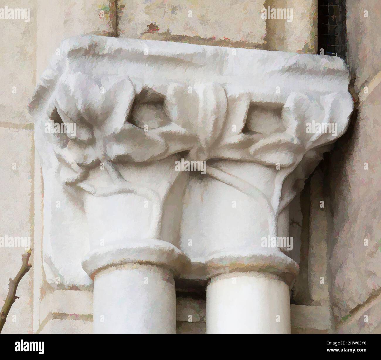 Art inspired by Double Capital, late 13th–early 14th century, Made in ...