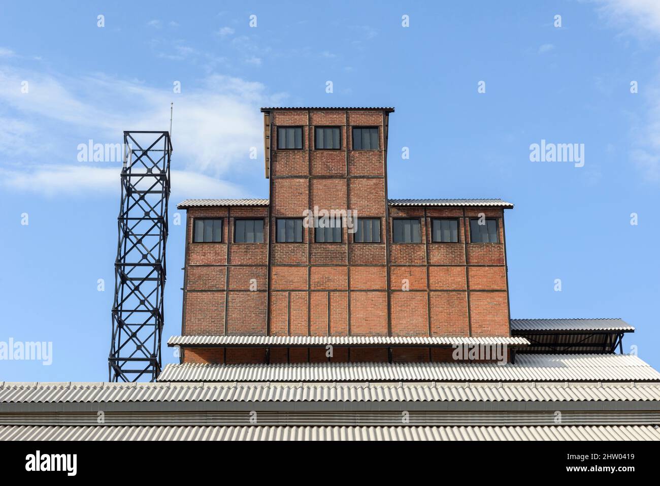ISTANBUL, TURKEY - OCTOBER 16, 2021: The historical gas house built in ...