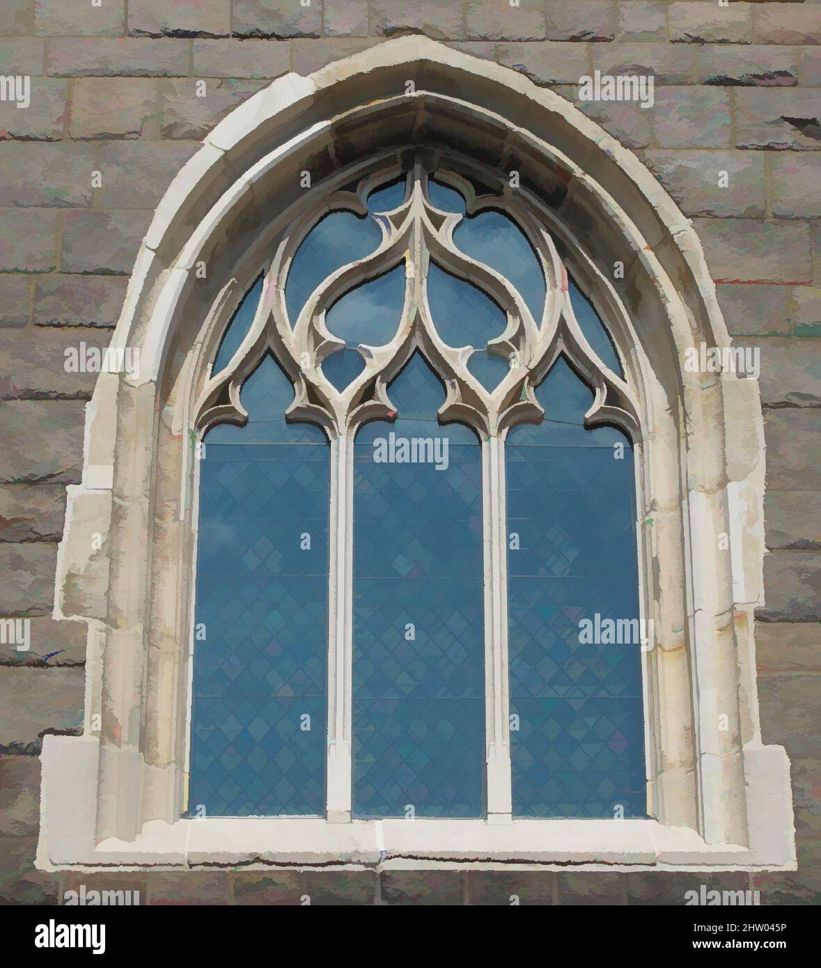 Art inspired by Window with Flamboyant Tracery, 15th century, Made in ...