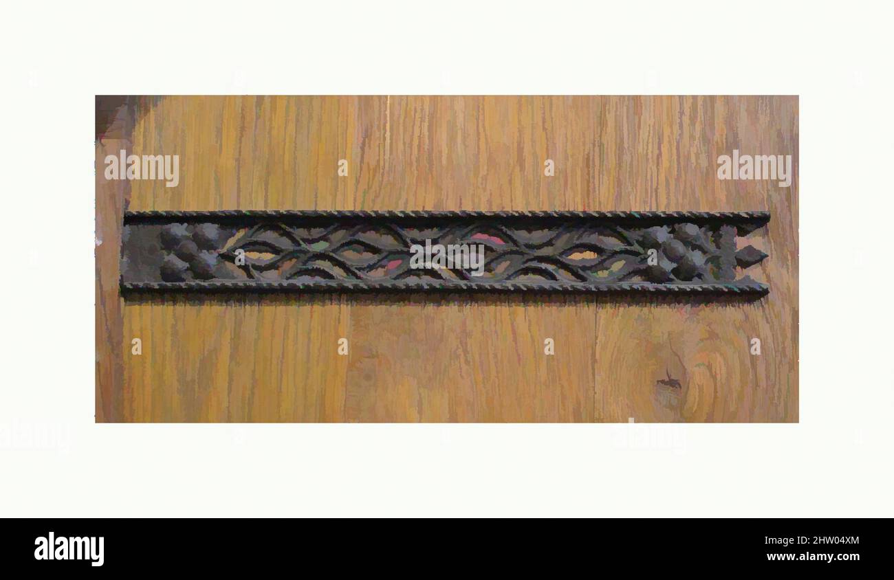 Art inspired by Strap Hinge, 15th–16th century, European, Iron, Overall ...