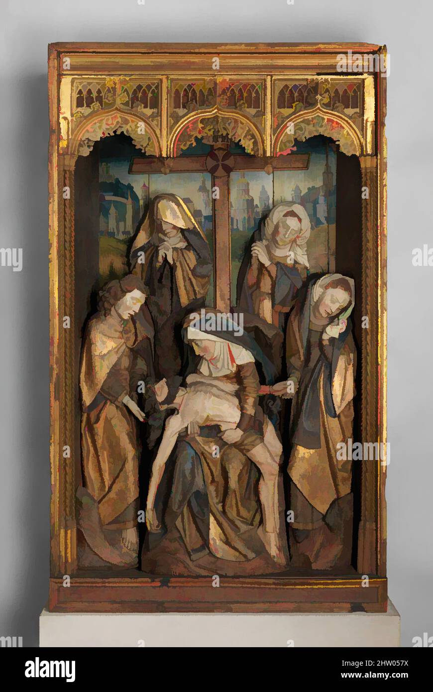Art inspired by The Lamentation, ca. 1480, Made in Castile-La Mancha ...