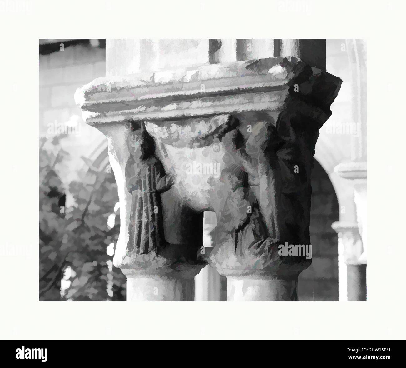 Art inspired by Double Capital, late 15th century, Made in Pyrénées ...