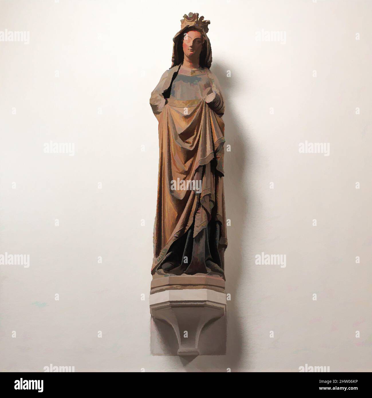 Art inspired by Virgin, ca. 1250, Made in Strasbourg, Alsace, present ...