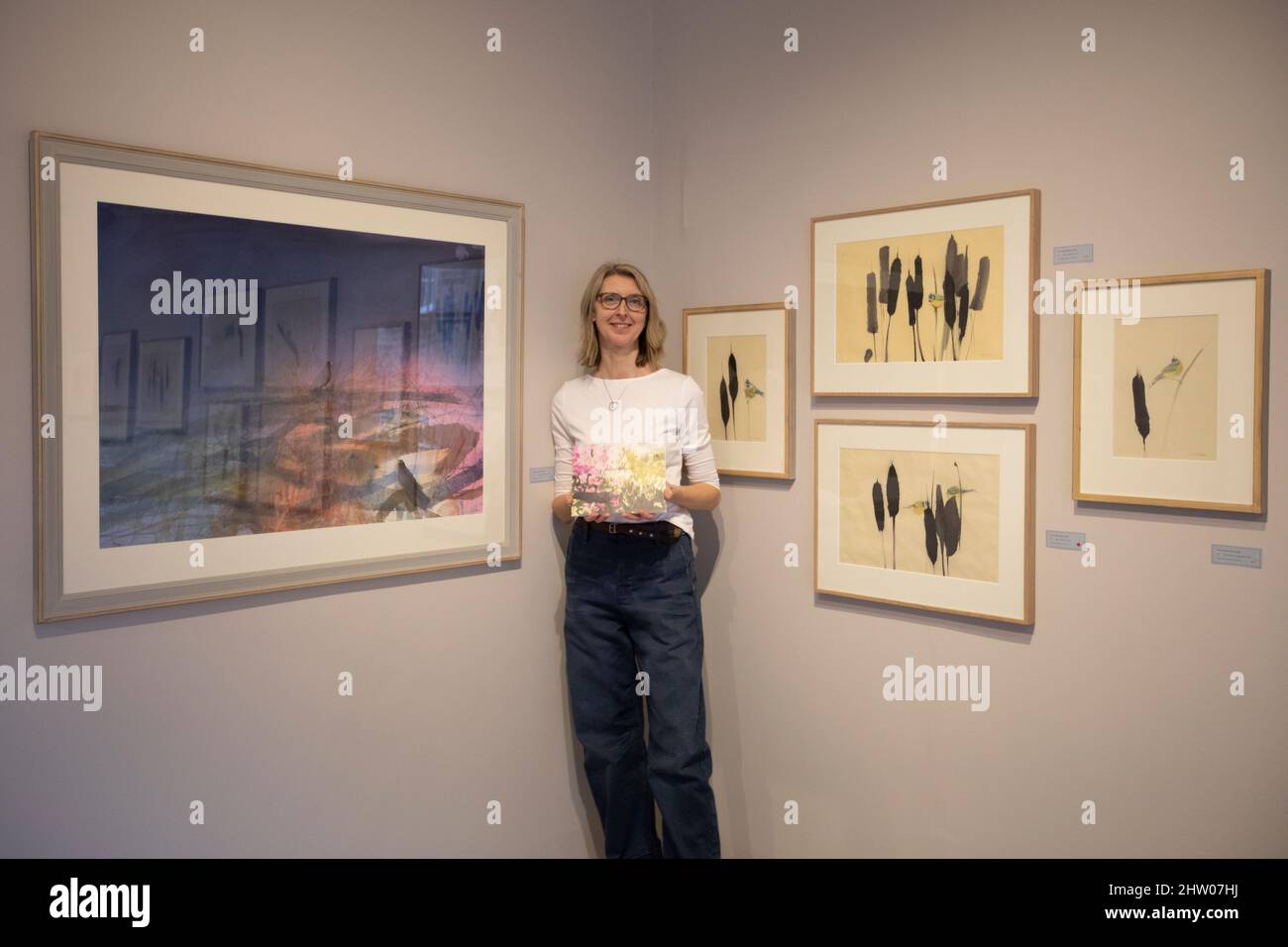 Edinburgh, UK. 3rd Mar, 2022. The Garden new exhibition display in ...