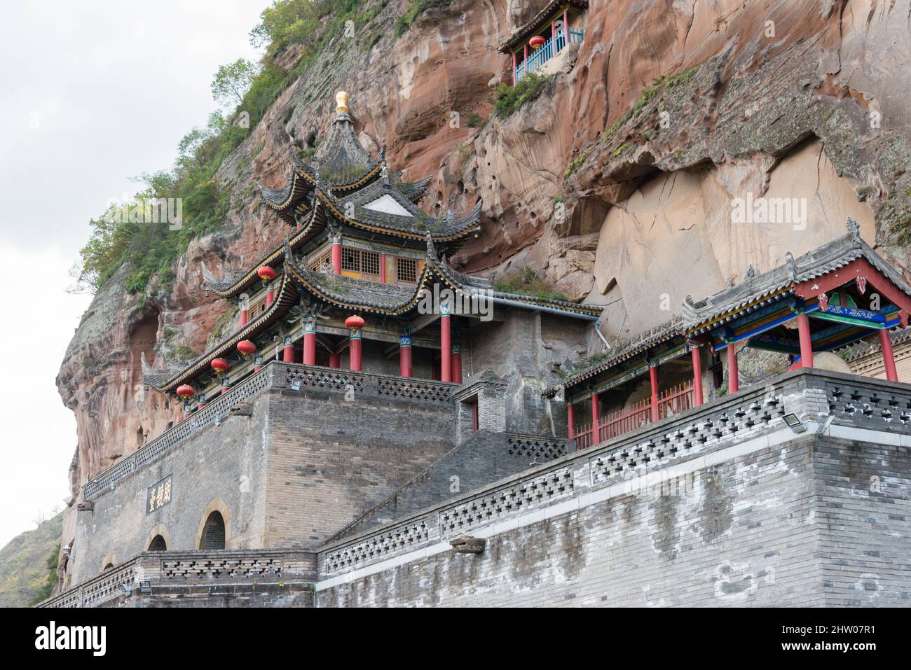 BIN, CHINA - Bin County Cave Temple (UNESCO World heritage site). a ...
