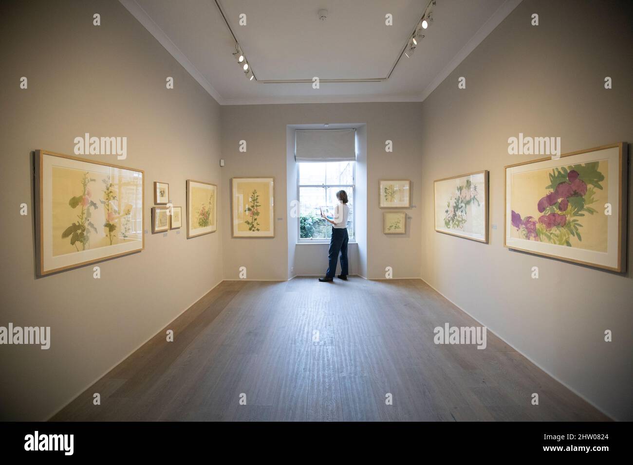 Edinburgh, UK. 3rd Mar, 2022. The Garden new exhibition display in ...