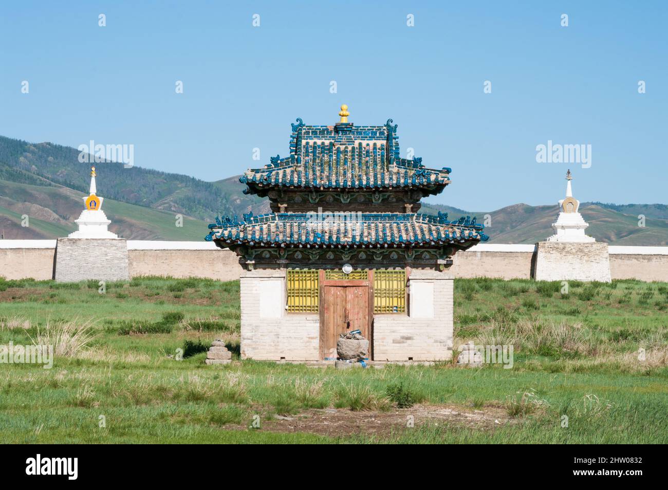Erdene Zuu Monastery, Karakorum, ovorkhangai, orkhon valley, Mongolie ...
