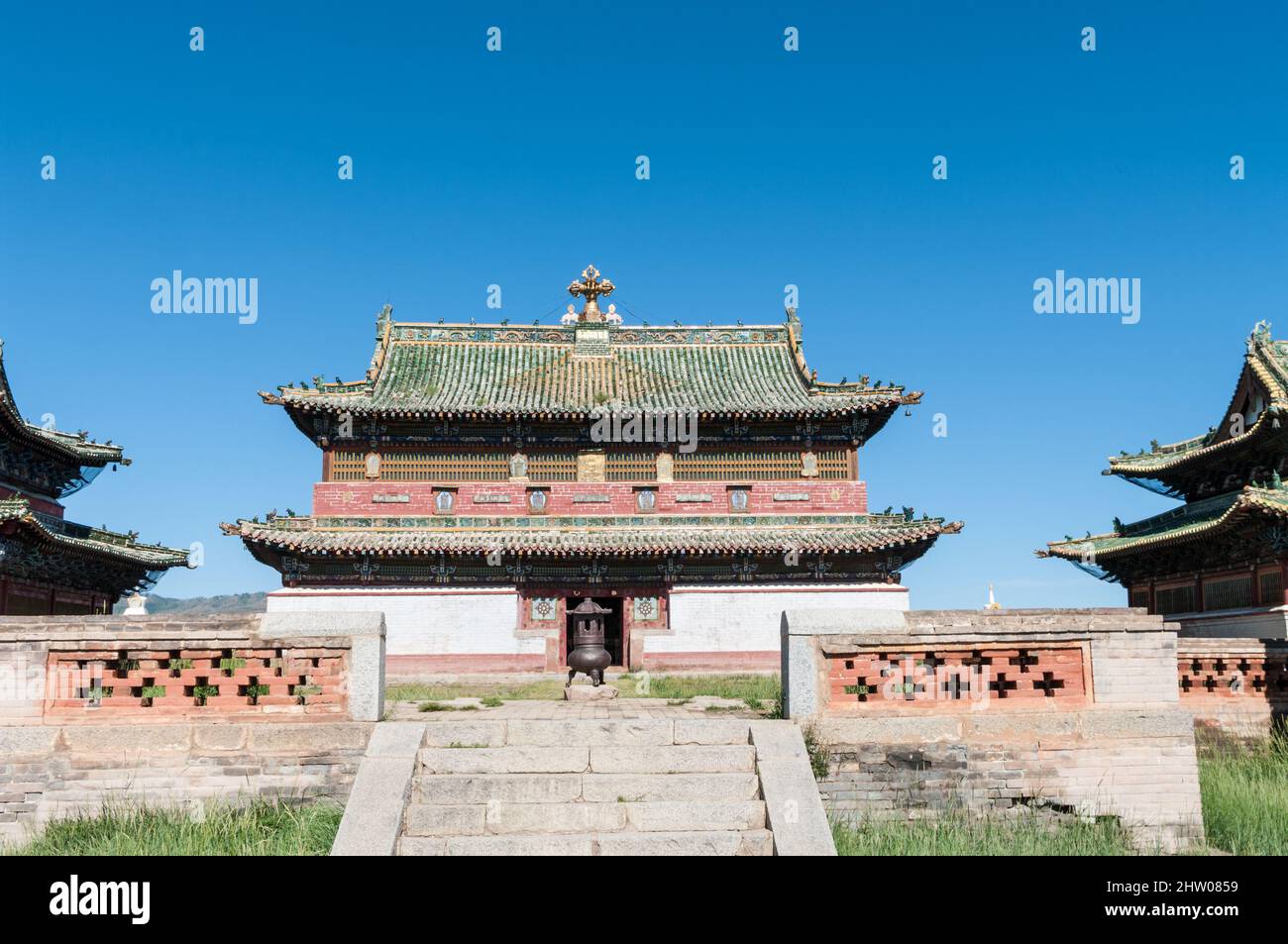Erdene Zuu Monastery, Karakorum, ovorkhangai, orkhon valley, Mongolie ...