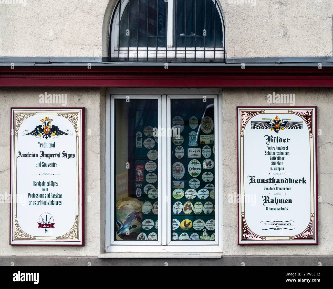 Austrian imperial signs hi-res stock photography and images - Alamy