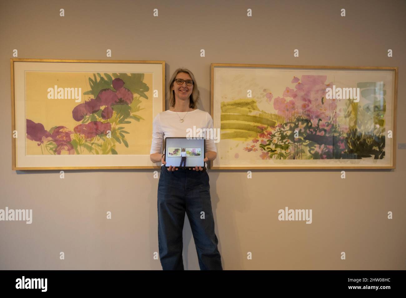 Edinburgh, UK. 3rd Mar, 2022. The Garden new exhibition display in ...