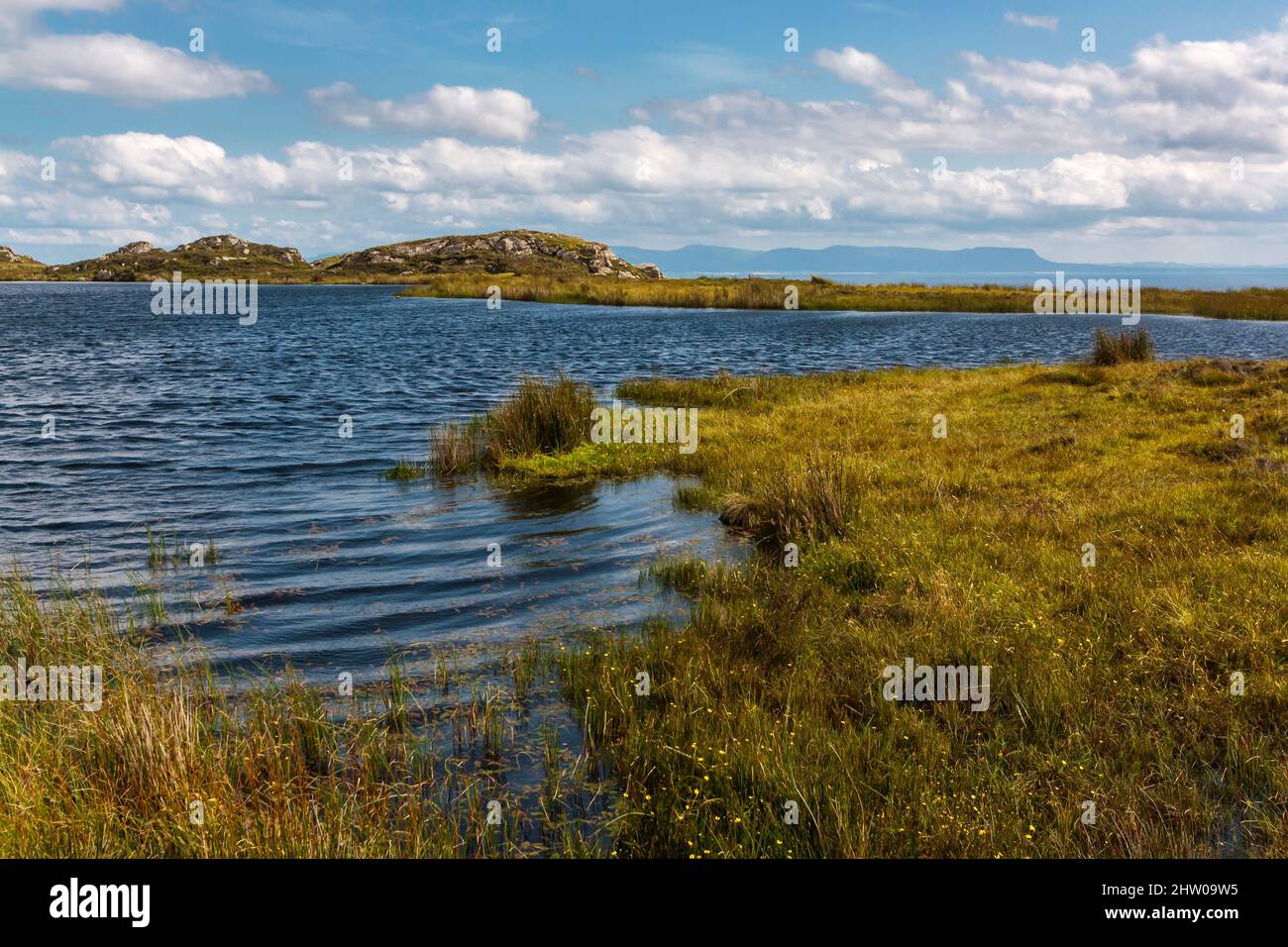 Northern landscape in the Donegal county Stock Photo - Alamy