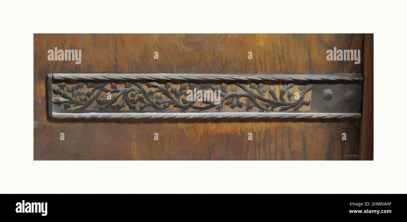 Art inspired by Strap Hinge, 15th–16th century, European, Iron, Overall ...