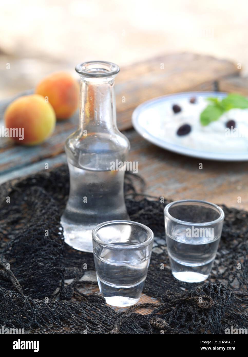 Raki crete hi-res stock photography and images - Alamy
