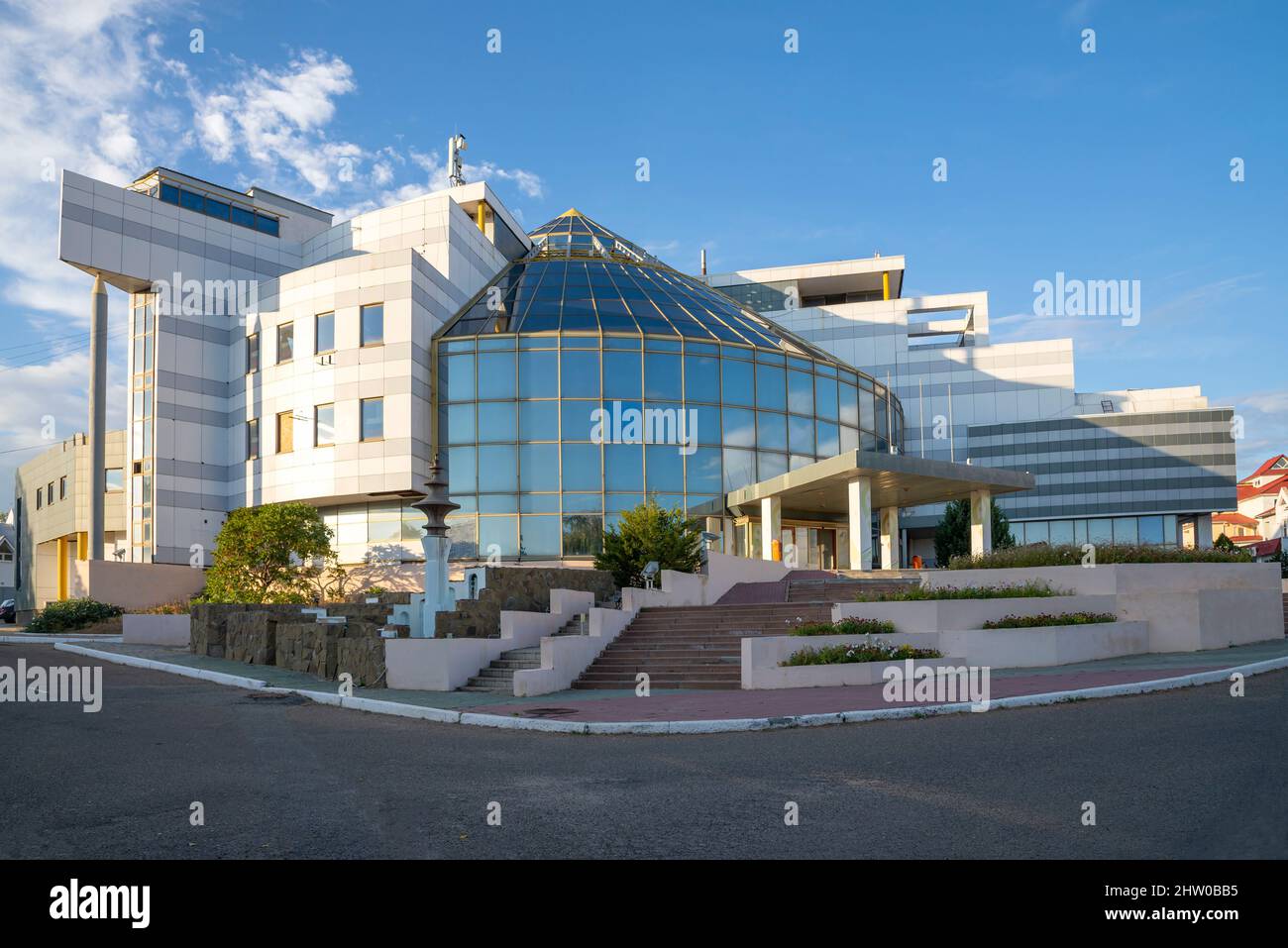 ELISTA, RUSSIA - SEPTEMBER 20, 2021: Chess Palace (City-Chess-Hall) in ...