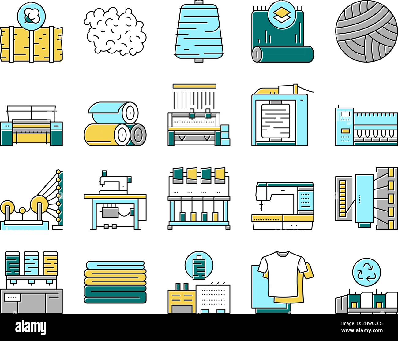Industrial sewing machine product Stock Vector Images - Alamy