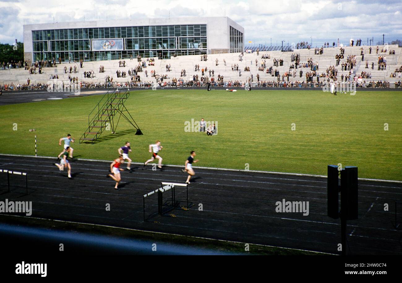 Melbourne, Victoria, Australia, 1956 - schools Combined Sports event in ...