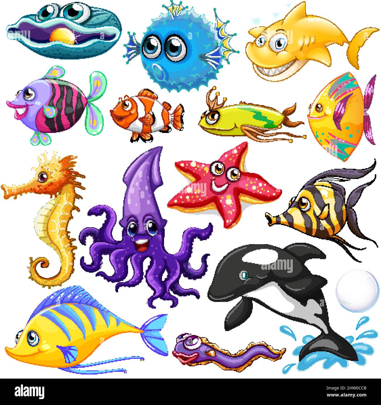 Picture sea horse Cut Out Stock Images & Pictures - Alamy