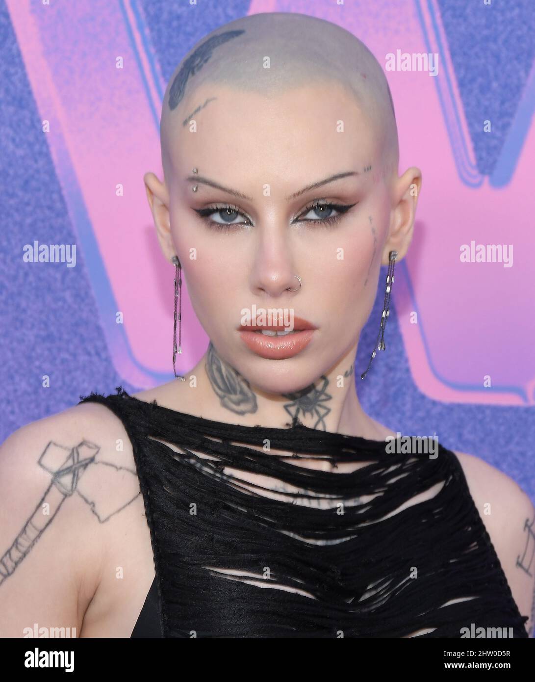 Los Angeles, USA. 02nd Mar, 2022. Siiickbrain arrives at the 2022 ...