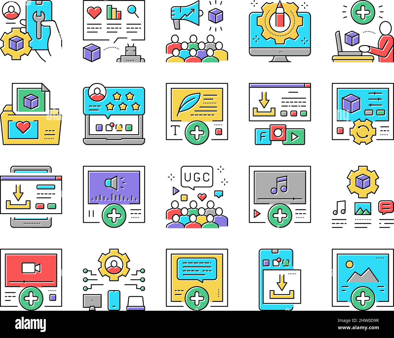 Ugc user generated content Cut Out Stock Images & Pictures - Alamy