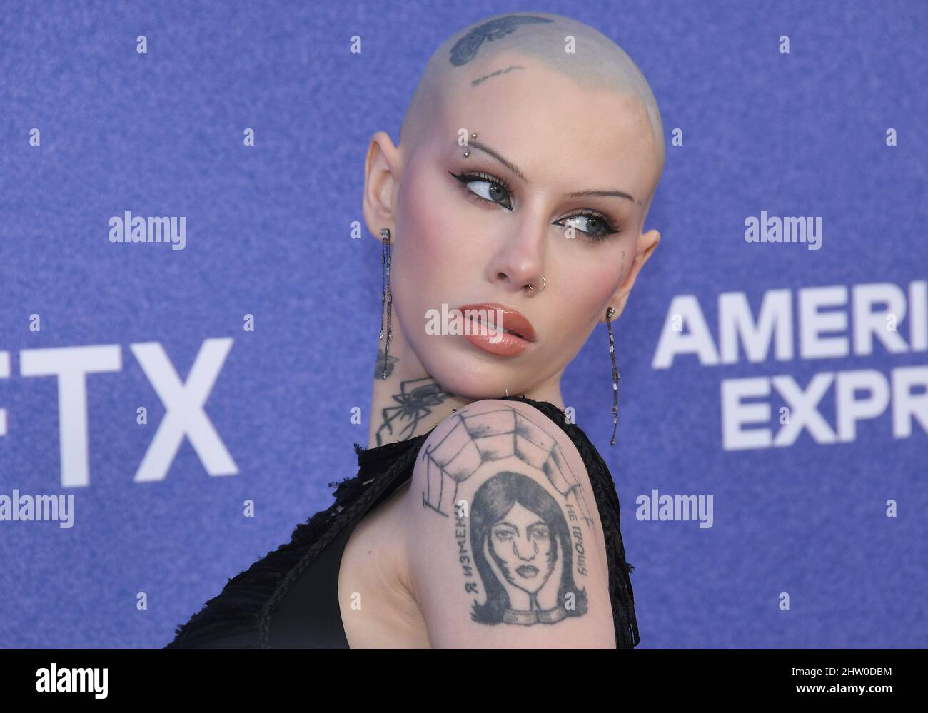 Siiickbrain arrives at the 2022 Billboard Women in Music held at the ...