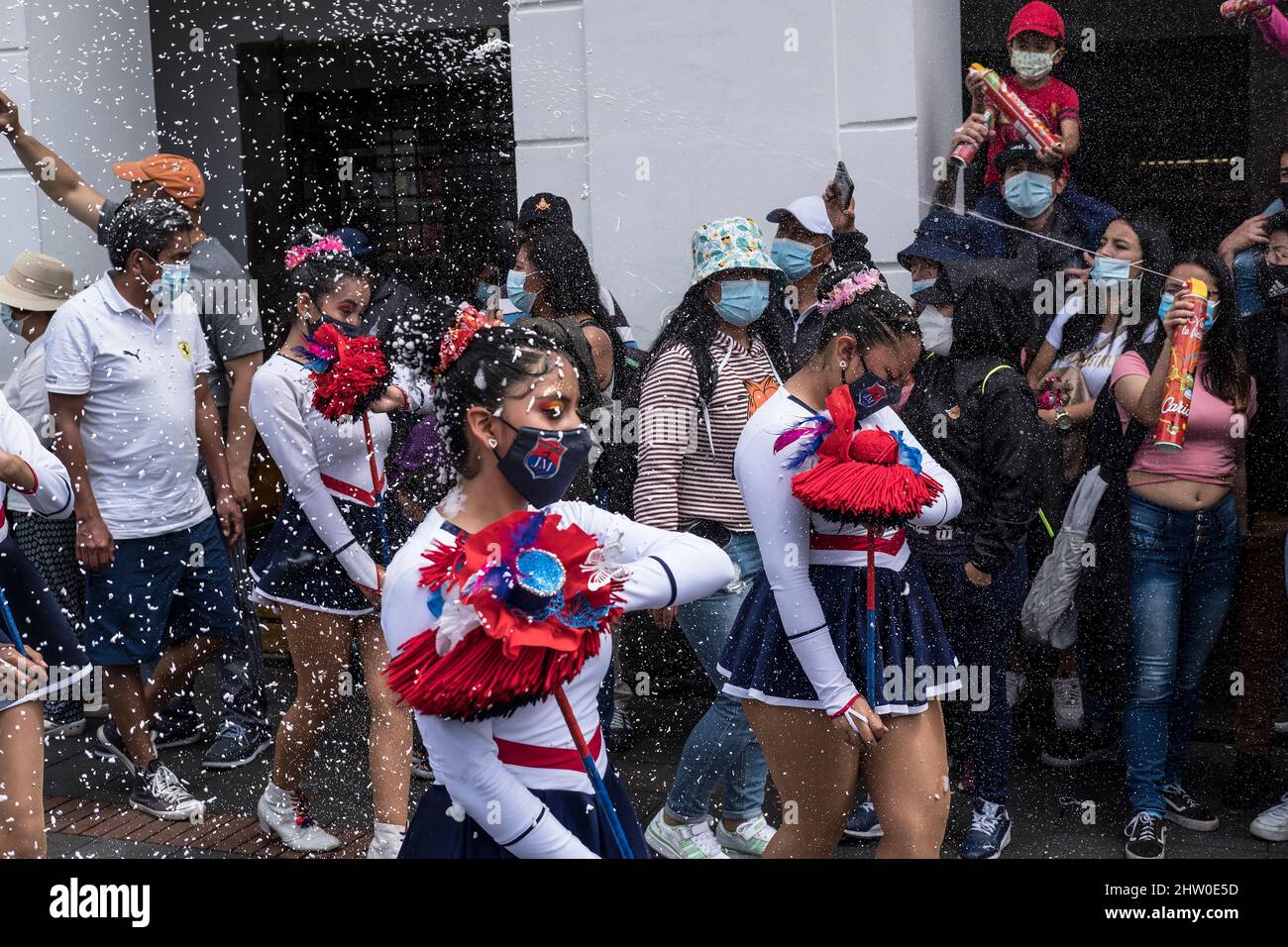 Carnival, Quito, Ecuador, tradition, travel Stock Photo - Alamy