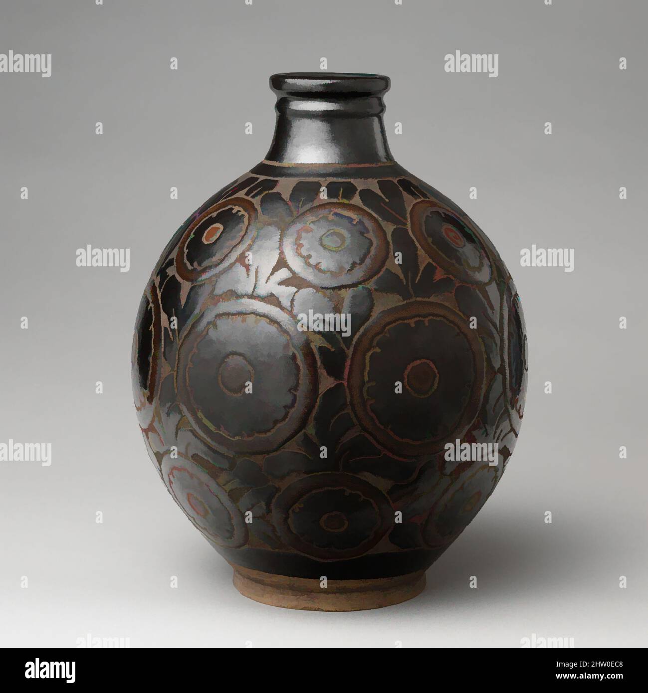 Art inspired by Vase, 1925, French, Glazed stoneware, Height 12 1/2 in ...