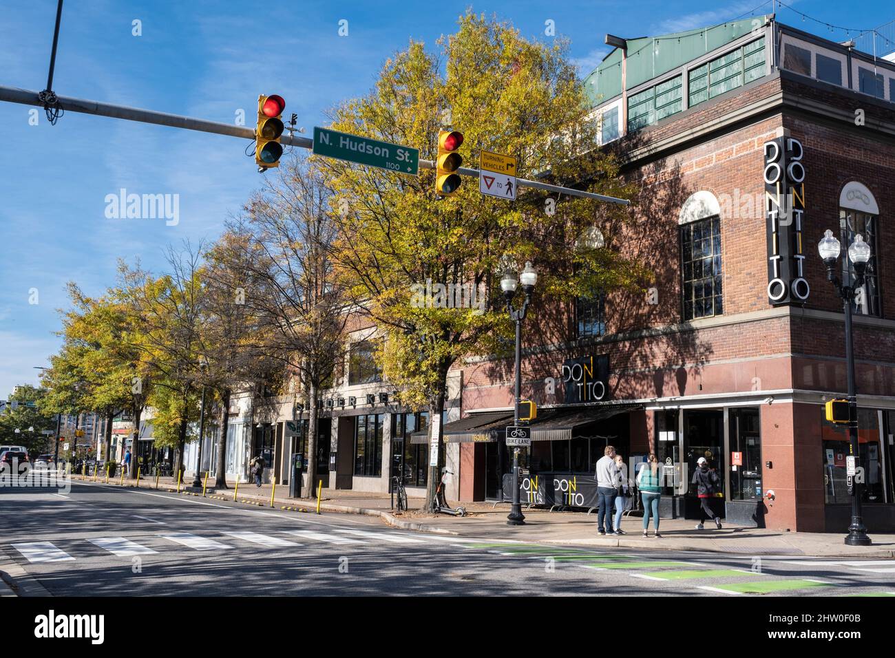 Arlington, Virginia. Clarendon District Buildings Dating from 1920 ...