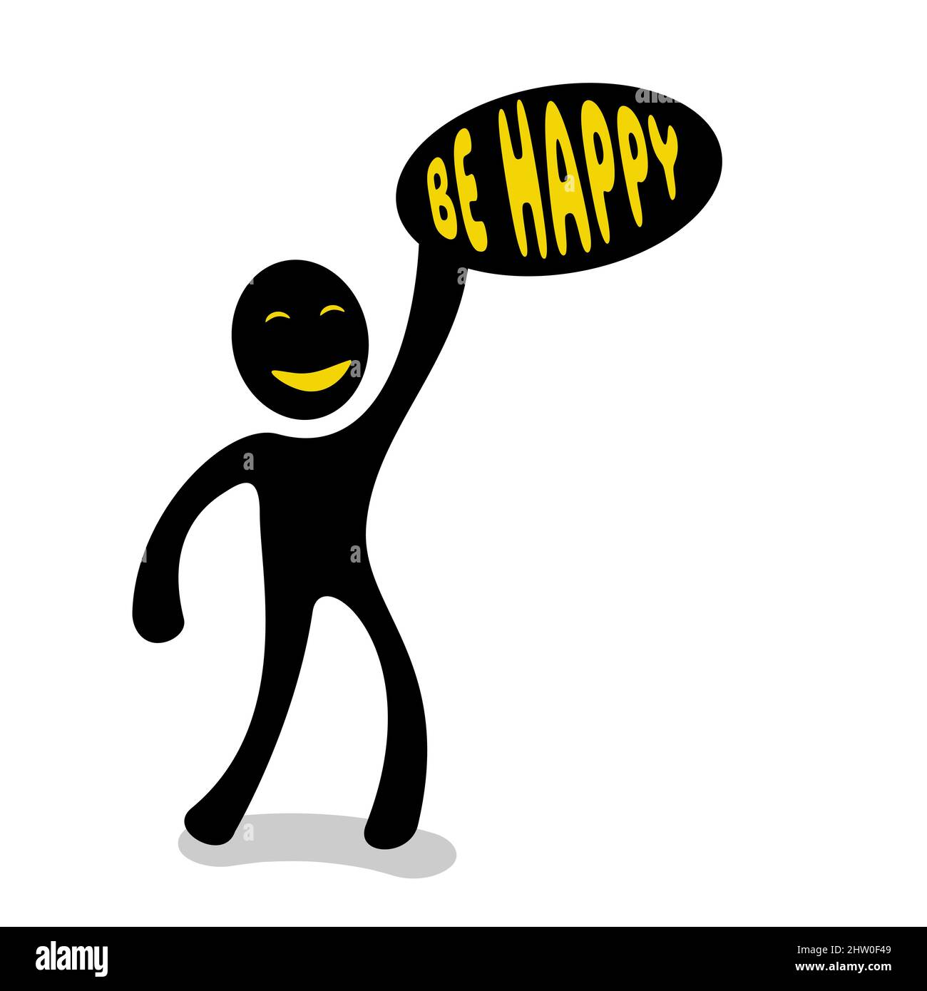 a design to celebrate the international day of happiness or world ...