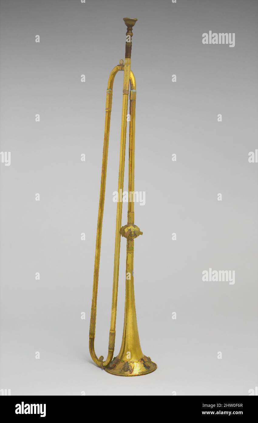 Art inspired by Natural Trumpet in D, 1790, Jettingen, Germany, German ...