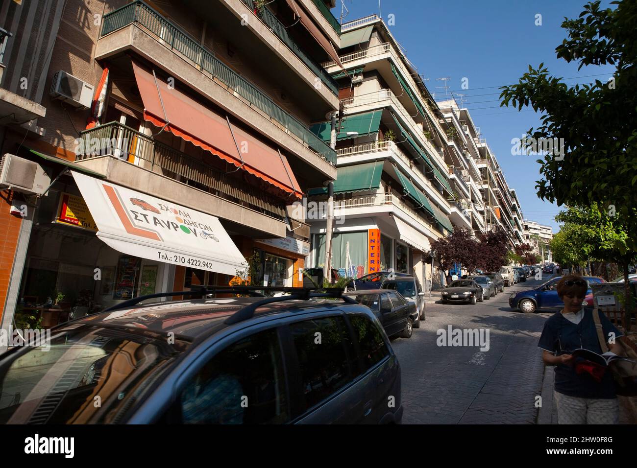 Greece, Athens, street view, architecture, Balkans, Eastern Europe ...