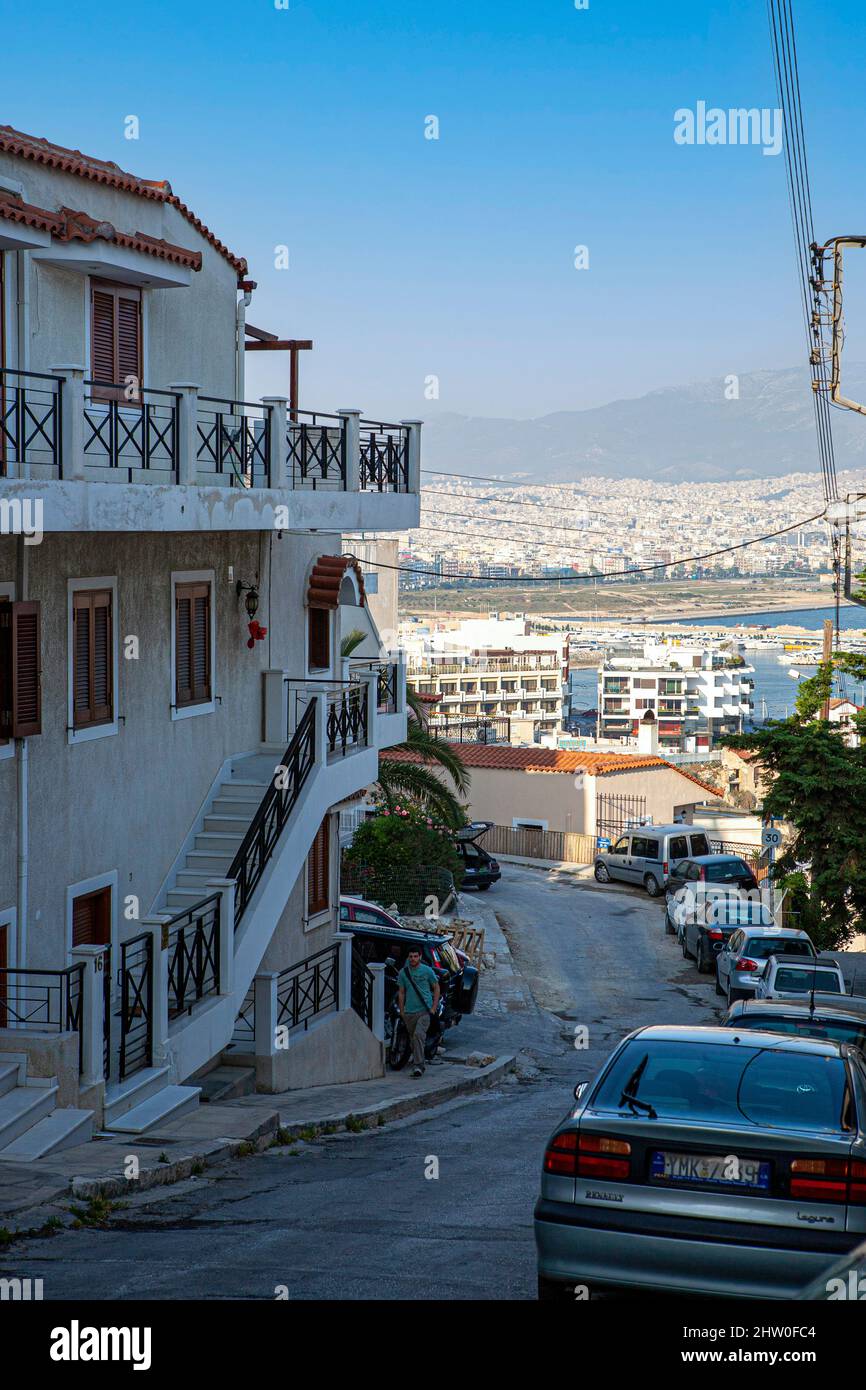 Athens roads hi-res stock photography and images - Alamy