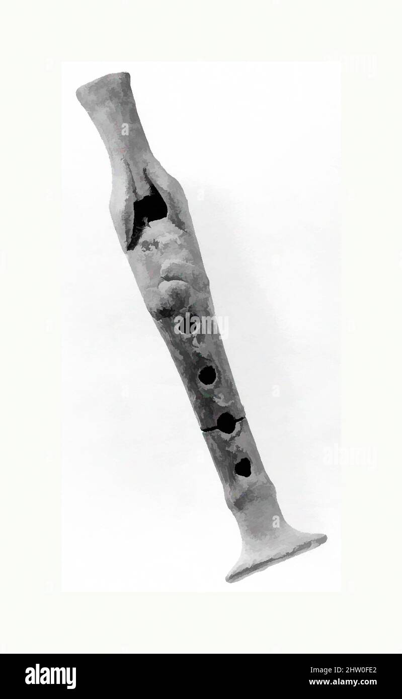 Art inspired by Pottery Flute, Pre-Columbian, 1400–1500?, Mexico, Aztec ...