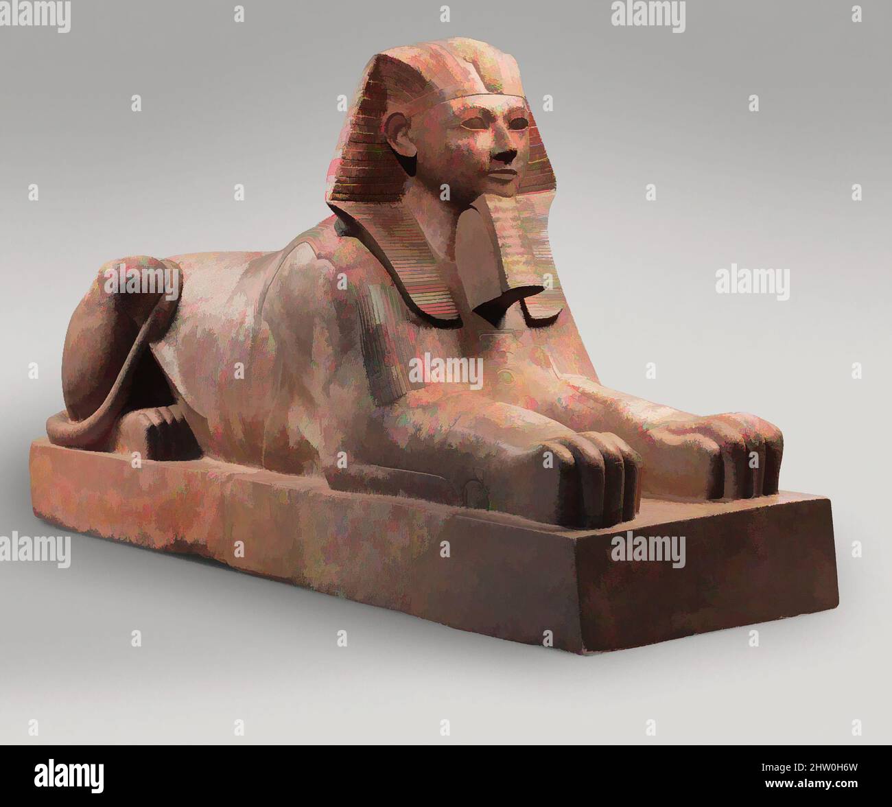 Art inspired by Sphinx of Hatshepsut, New Kingdom, Dynasty 18, ca. 1479 ...
