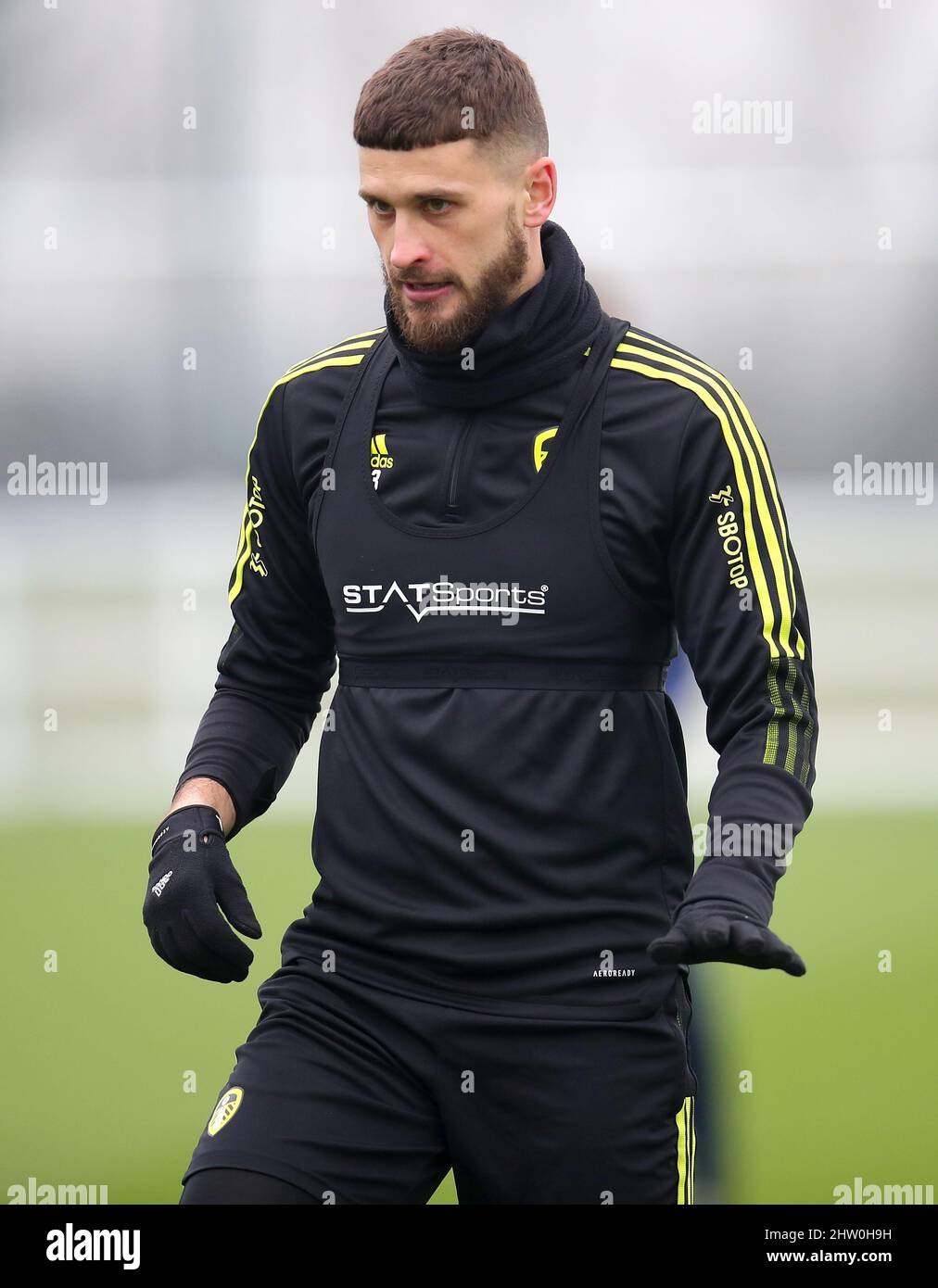 Leeds United's Mateusz Klich during a training session at Thorp Arch ...